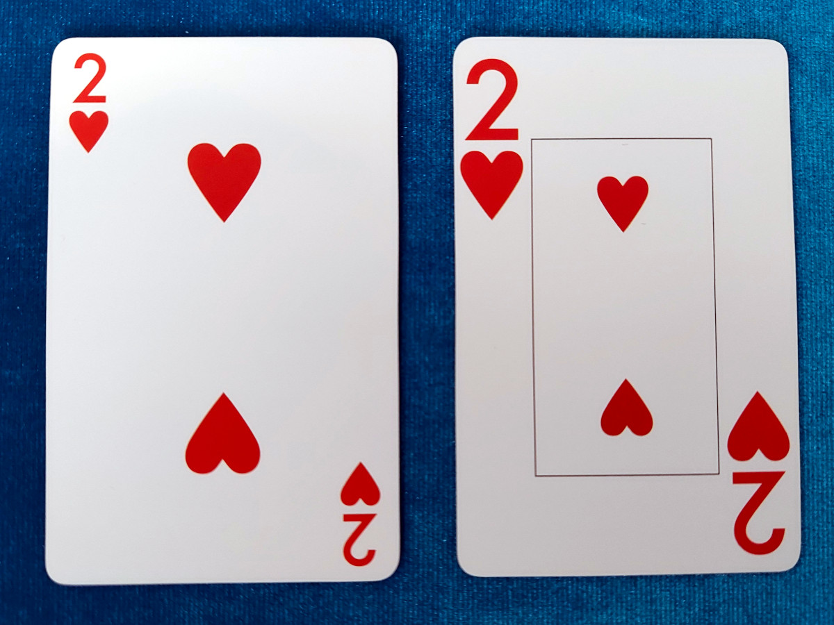Bridge-Size Plastic Playing Cards: Cardinal Directions | Denexa Games